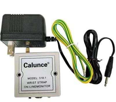 China Wristband On-line Monitor Antistatisch Wristband Tester 518-1/518-2 ESD tester Te koop