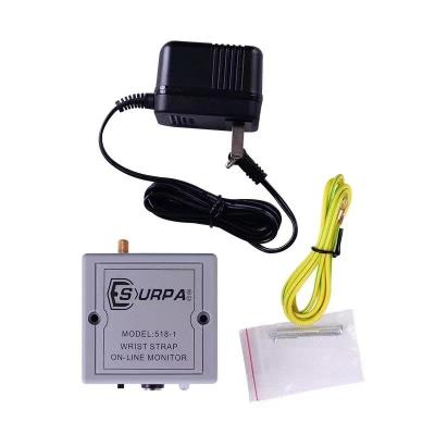 China Wristband On-line Monitor Antistatisch Wristband Tester 518-1/518-2 ESD tester Te koop