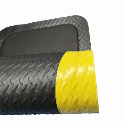 Cina Matto per pavimenti in PVC a superficie di diamanti industriali Matti anti-affaticamento in vendita