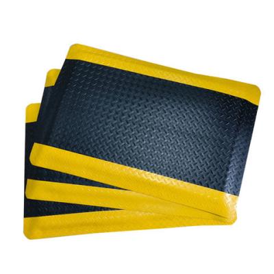 China Diamante-dekplaat Anti-vermoeidheid mat ESD Antistatisch PVC vloermat Te koop