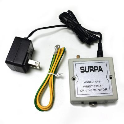 China High Quality ESD SURPA 518-1 Antistatic Wrist Strap Online Monitor for sale
