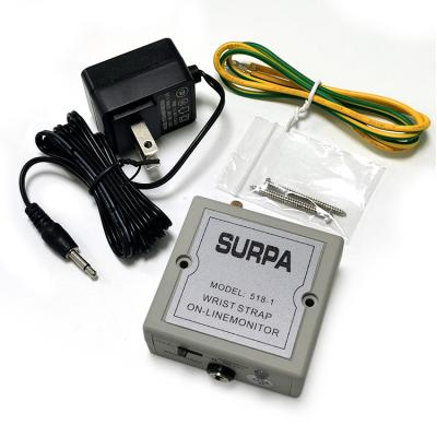 China High Quality ESD SURPA 518-1 Antistatic Wrist Strap Online Monitor for sale