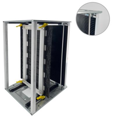China CREMALHEIRA estática antiestática do PWB do carro do armazenamento do PWB da cremalheira de compartimento de SMT ESD anti à venda