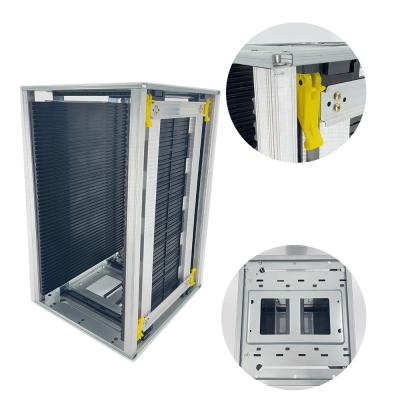 China CREMALHEIRA estática antiestática do PWB do carro do armazenamento do PWB da cremalheira de compartimento de SMT ESD anti à venda