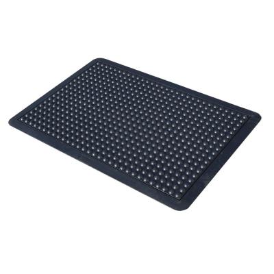 China Bubble Top Anti Fatigue Rubber Floor Mats Commercial Rubber Mats for sale