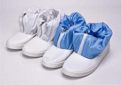 China Customizable ESD Steel Toe Boots | Anti-Static Safety Cleanroom Boots for sale