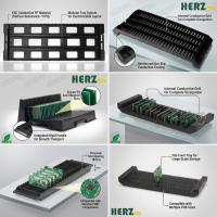 China Space-Saving ESD Circulation PCB Storage Rack for SMT Workshop Board Trolley for sale