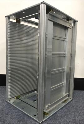 China IEC 61340-5-1 RoHS Aluminium ESD Magazine Rack For SMT Loader for sale