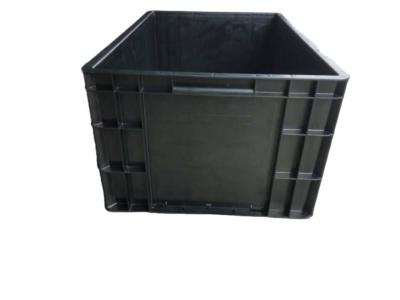China Conductive Crate ESD Plastic Bins , 400 * 300 * 150mm ESD Totes Containers With Lids for sale