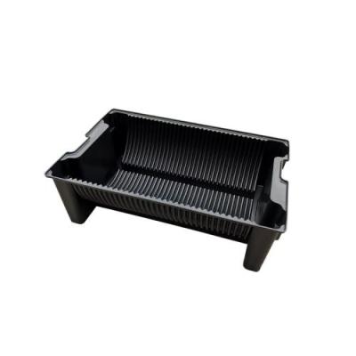 China 3mm Conductive Polystyrene 330mm SMT Reel Tray ESD Storage Box for sale