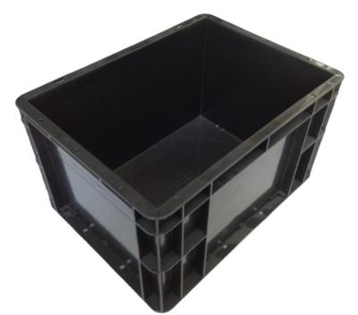 China SGS Abrasion Resistant UV Coating Plastic 400*300mm ESD Parts Bins for sale
