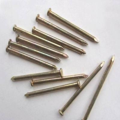 China High strength concrete vertical stripe steel nails supplies for sale