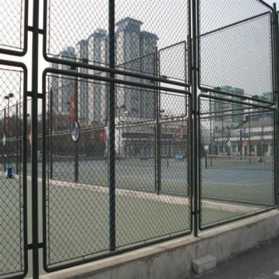China Beautiful cheap price PVC coated chain link fence for garden for sale