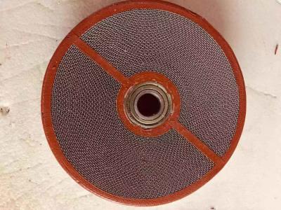 China Round Black molecular sieve Honeycomb desiccant wheel rotor  550*200mm  Runner factory price to UK for sale