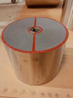 China Factory price Black molecular sieve /silica gel desiccant wheel rotor Supplier for Air dehumidifier dryer for sale