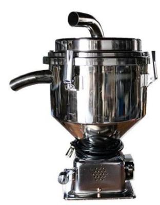 중국 Fast delivery Stainless steel Vacuum loader supplier hopper receiver 12L for plastics line Best price good quality 판매용