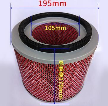 China China good quality spare parts supplier-Red mesh filter dust filter for vacuum auto loader factory pricewholesale needed en venta