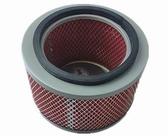 China China plastic machine spare parts supplier-Red mesh filter dust filter for vacuum auto loader factory price for sale