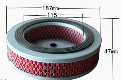 China China hopper  loader parts-Red mesh filter dust filter for vacuum auto loader factory price en venta