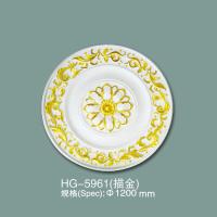 Quality HG-5961 High Density Polyurethane Luxury Pu Ceiling Medallion for sale