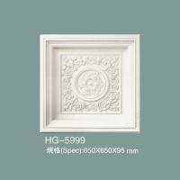 Quality HG-5999 High Density Polyurethane Decorative Pu Ceiling Tile for sale