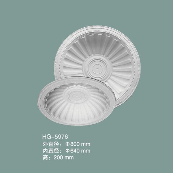 Quality HG-5976 High Density Polyurethane PU Ceiling Medallion for sale