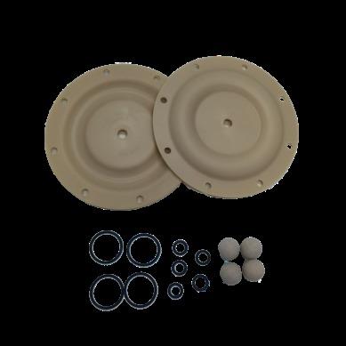 Quality Diaphragm Pump Spare Parts 1-inch 1.5-inch Fluid Rubber Maintenance Kit for sale