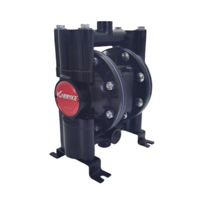 China 0.6 Aluminium Alloy Casing Air Compressor Drive Operation Double Diaphragm Pump With Buna Diaphragm for sale