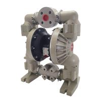 Quality 1.5 Inch Plastic Air Operated Diaphragm Pump Fully Compatible With Diaphragm for sale