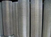 China PVC Coated Galvanized Square 1x1 Welded Wire Mesh Rolls for sale
