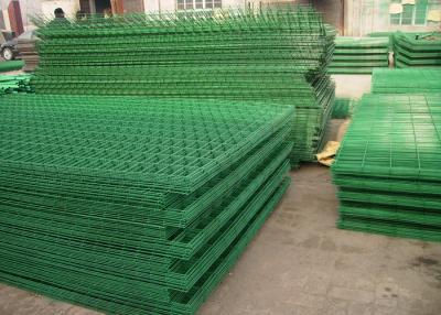 China Pvc bedekte Gegalvaniseerde Spoorwegen 50 X 100mm Gelaste met een laag Draadomheining Panels 6mm Te koop