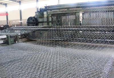 China Galvanizado cubrió los 2x1x1m agujero hexagonal de Mesh Dia 2.5m m del alambre de 100 x de 120m m Gabion en venta