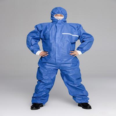 China disposable protective clothing disposable coverall supplier in China for sale