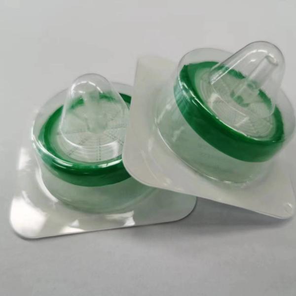 Medizinische Einwegfilter für sterile Spritzen mit 0,22 μm PES Membran φ33 mm Einzelpackung