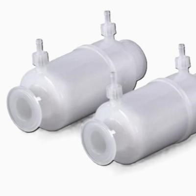 China Hydrophiler PES Einweg-Kapselfilter Filtration für industrielle Laborgebrauch 173mm Länge Niedrig-Extraktierbares zu verkaufen
