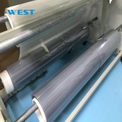 China Dark Grey Customize PDLC Self Adhesive Film Explosion Proof Easy Installation for sale