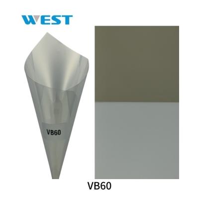 China 75% Vlt Photochromic Film Single Silver Dynamic Light Transmittance Transition Window Tint for sale