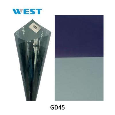 China Adjustable Light Transmittance Photochromic Tint Film For Glare Blocking And Enhanced Visual Comfort for sale