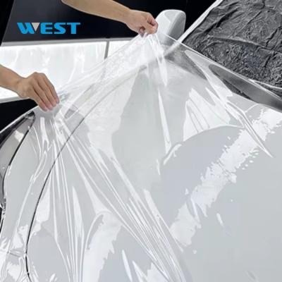 China Scratch Resistant Vinyl Paint Protection Film Customization Chemical Corrosion Shield for sale