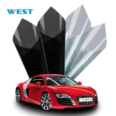 Китай Высокопрозрачная светло-голубая автомобильная оконная пленка 99% УФ, самоклеящаяся нанокерамика продается