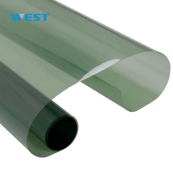 Quality Dark Green Car Window Glass Tinting Scratch Resistant Lightweight Car Window Film for sale