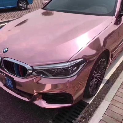 Cina L'auto che guarisce il rilascio dell'aria dell'involucro di Rose Gold Chrome Vinyl Car impermeabilizza in vendita