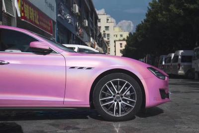 Cina Bolla scorrevole del film del vinile dell'involucro dell'automobile di scintillio della polvere del laser libera in vendita