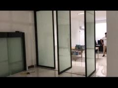 Smart Film On Office Sliding Doors.