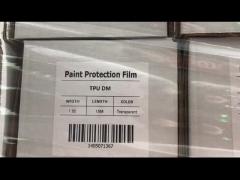 Dark Purple Car Headlight Protection Film Nano Coated Not Yellowing TPU PPF