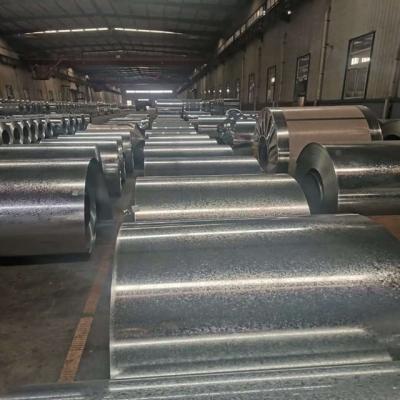 China Dx51d Dx52d Dx53d Hot Galvanized Steel Coils 27 Slightly Oiled Z10-Z29 Coating with Oiled or Non-oiled Specification for sale