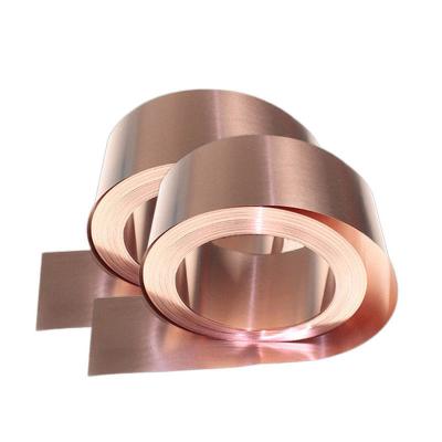 Cina Striscia di rame non legata bobina di rame 8 mm Materie prime con larghezza personalizzabile in vendita
