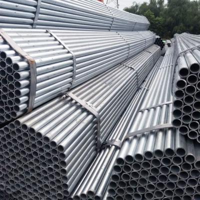 China Galvanized Round Pipe Tube at Steel Sheet Grade Dx51d Dx52d Dx53d with Strict Testing and Assurance for sale