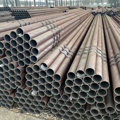 Cina Servizio di lavorazione del taglio Q195 Q215 Q235 SS400 S235 en8 Tubo senza saldature in acciaio al carbonio con standard ASTM in vendita