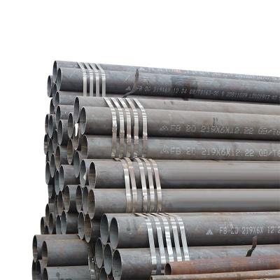 China OEM Custom Q195 Q215 Q235 SS400 S235 Cold Rolled Carbon Steel Seamless Pipe for Oil Pipeline Invoicing by actual weight for sale